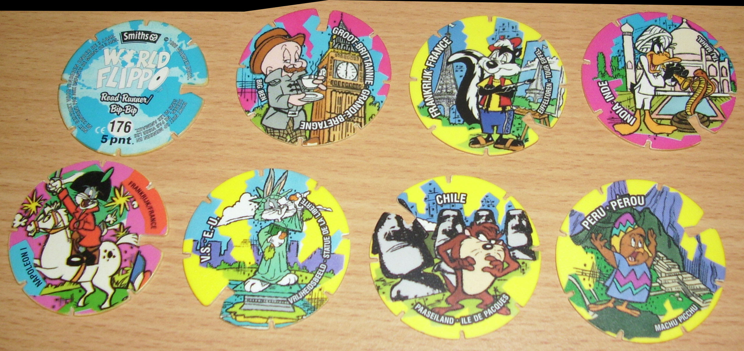 Flippos (Belgium) > 176-235 World Flippo