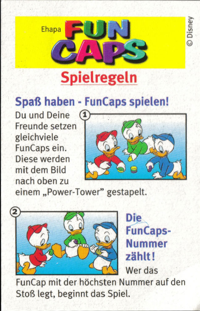 Fun Caps > Checklists & packets